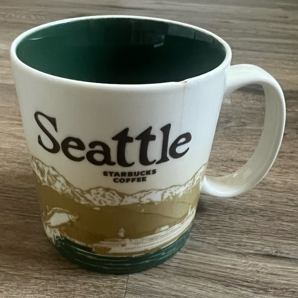 Starbucks | Dining | Starbucks Coffee Cup With Seattle Skyline | Poshmark